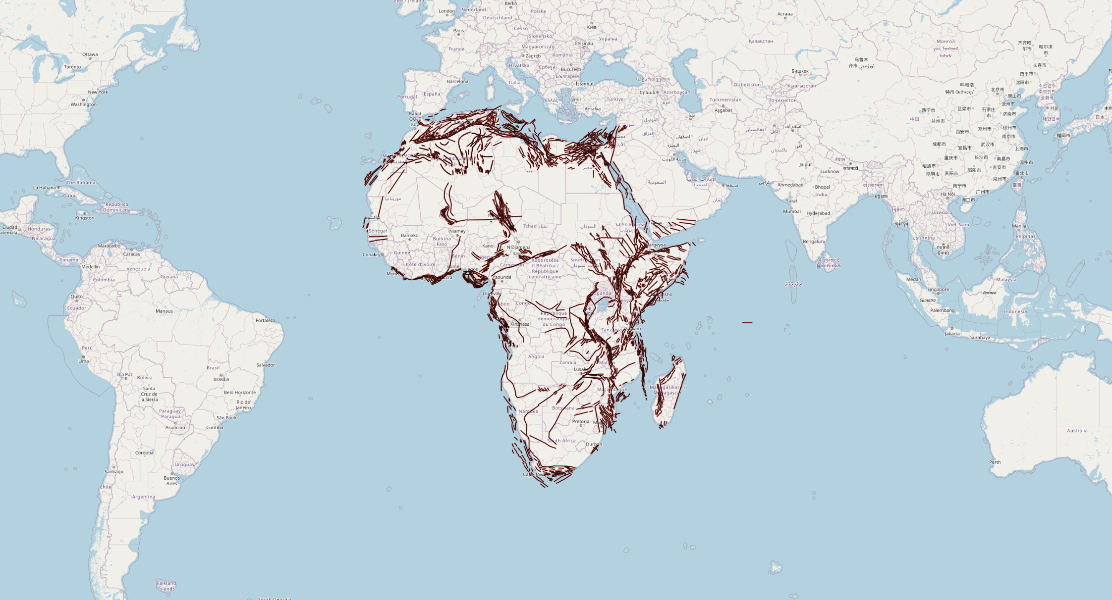Africa Interactive Map